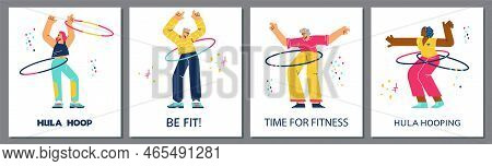 Hula Hoop Fitness Vector & Photo (Free Trial) | Bigstock