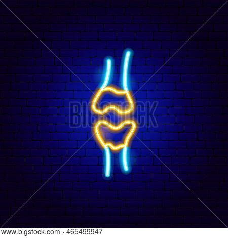 Bones Neon Sign. Vector & Photo (Free Trial) | Bigstock