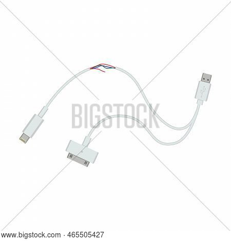 Broken Plug Isolated Vector & Photo (Free Trial) | Bigstock