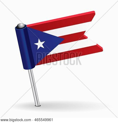 Puerto Rican Flag Map Vector & Photo (Free Trial) | Bigstock