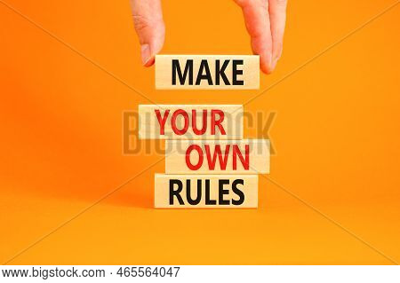 Make Your Own Rules Image & Photo (Free Trial) | Bigstock