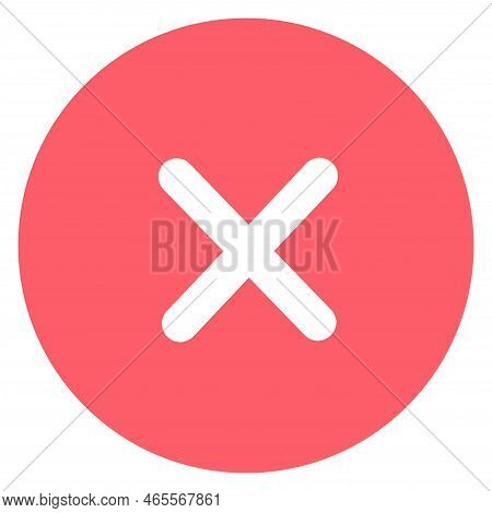 Wrong Icon. White Vector & Photo (Free Trial) | Bigstock