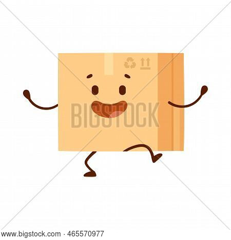 Cardboard Box Cartoon Vector & Photo (Free Trial) | Bigstock