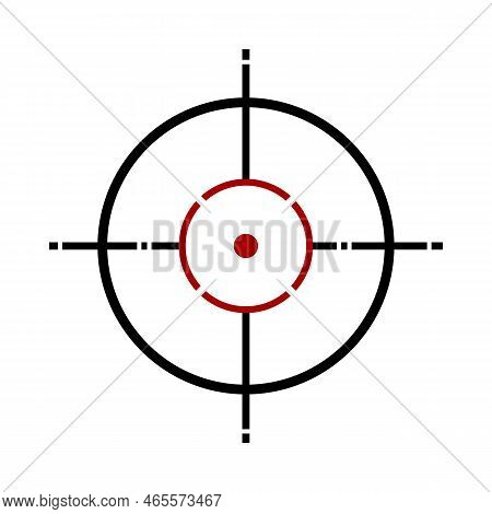 Sniper Scope Cartoon Vector & Photo (Free Trial) | Bigstock