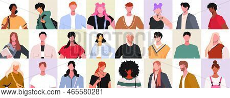 People Head Portraits Vector & Photo (Free Trial) | Bigstock