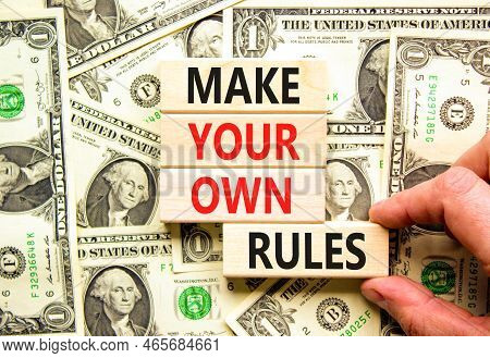 Make Your Own Rules Image & Photo (Free Trial) | Bigstock