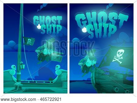 Ghost Ship Posters Vector & Photo (Free Trial) | Bigstock
