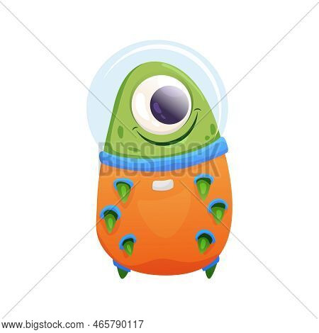 Friendly Green Alien Vector & Photo (Free Trial) | Bigstock