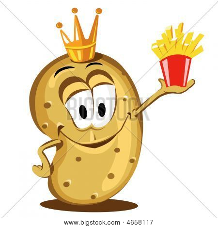 Happy Potato Vector & Photo (Free Trial) | Bigstock