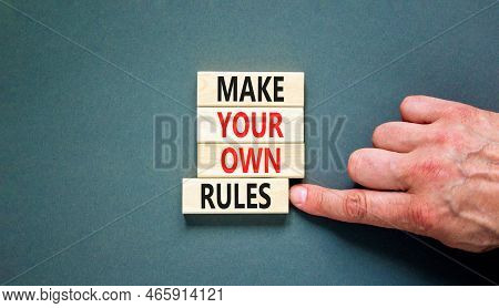 Make Your Own Rules Image & Photo (Free Trial) | Bigstock