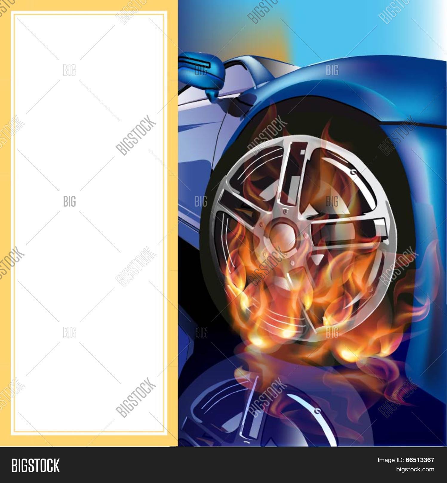 Wheel Sports Car On Vector & Photo (Free Trial) | Bigstock
