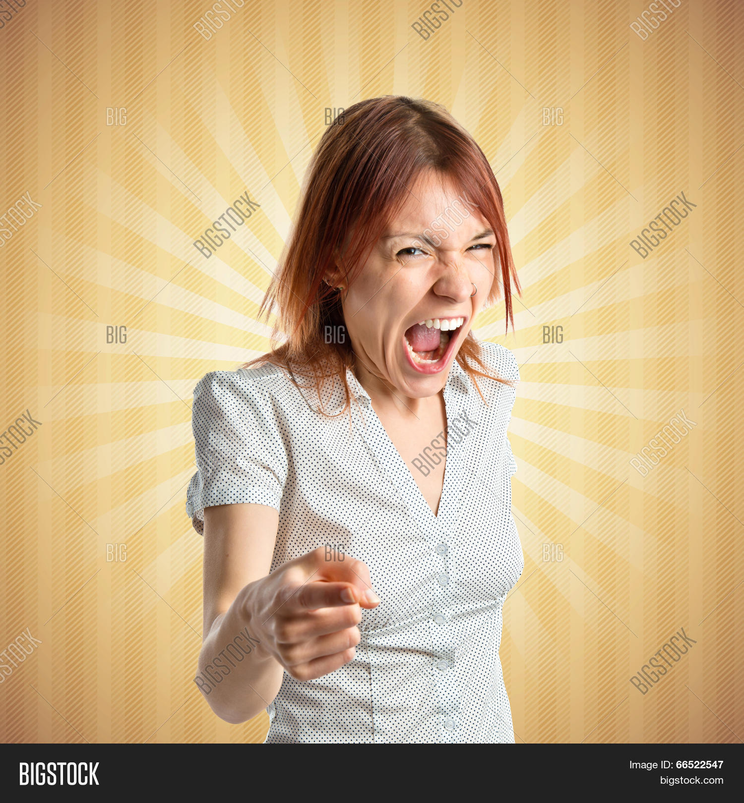 Young Girl Shouting Image & Photo (Free Trial) | Bigstock