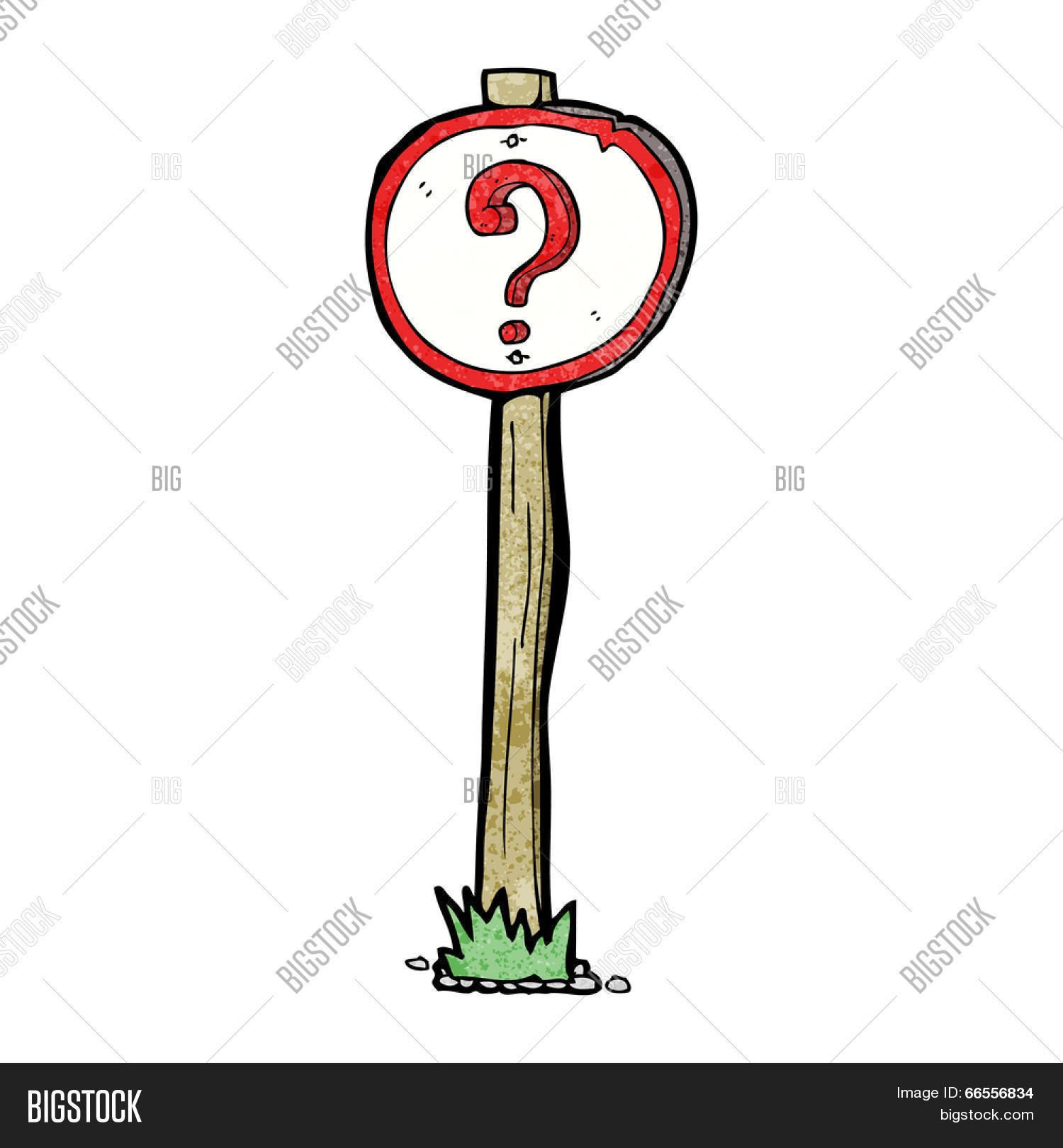 Cartoon Question Mark Vector & Photo (Free Trial) | Bigstock