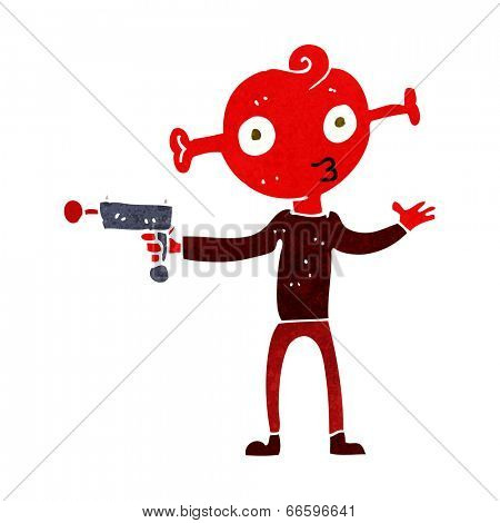 Cartoon Alien Ray Gun Image & Photo (Free Trial) | Bigstock