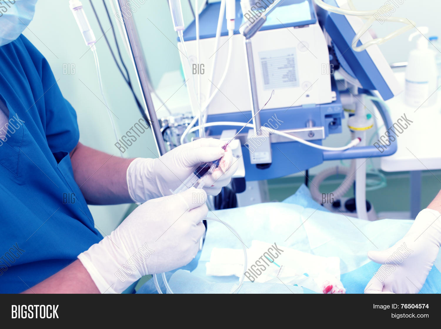 Hands Doctor Needle Image & Photo (Free Trial) | Bigstock