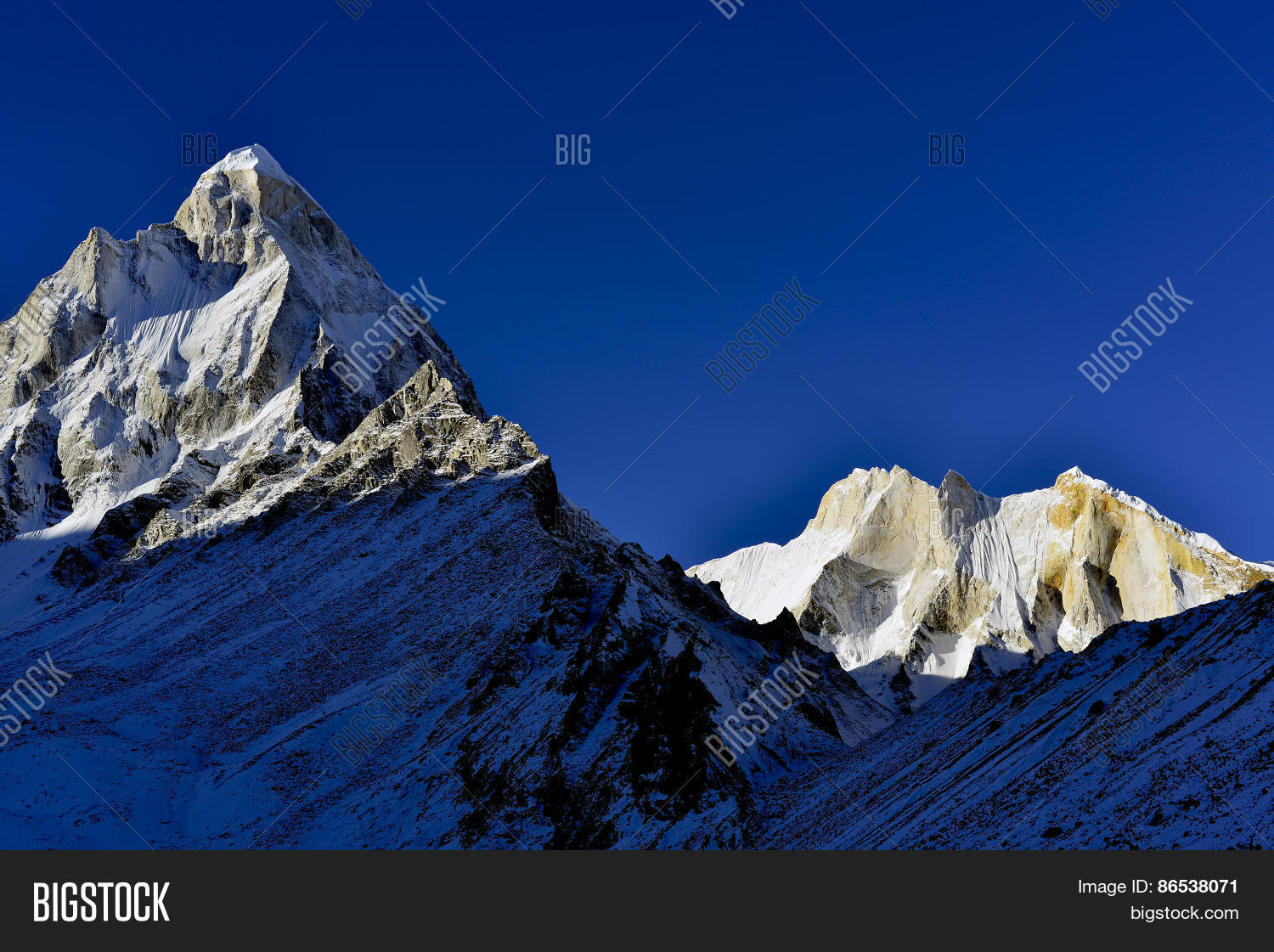 Mount Shivling Meru Image & Photo (Free Trial) | Bigstock
