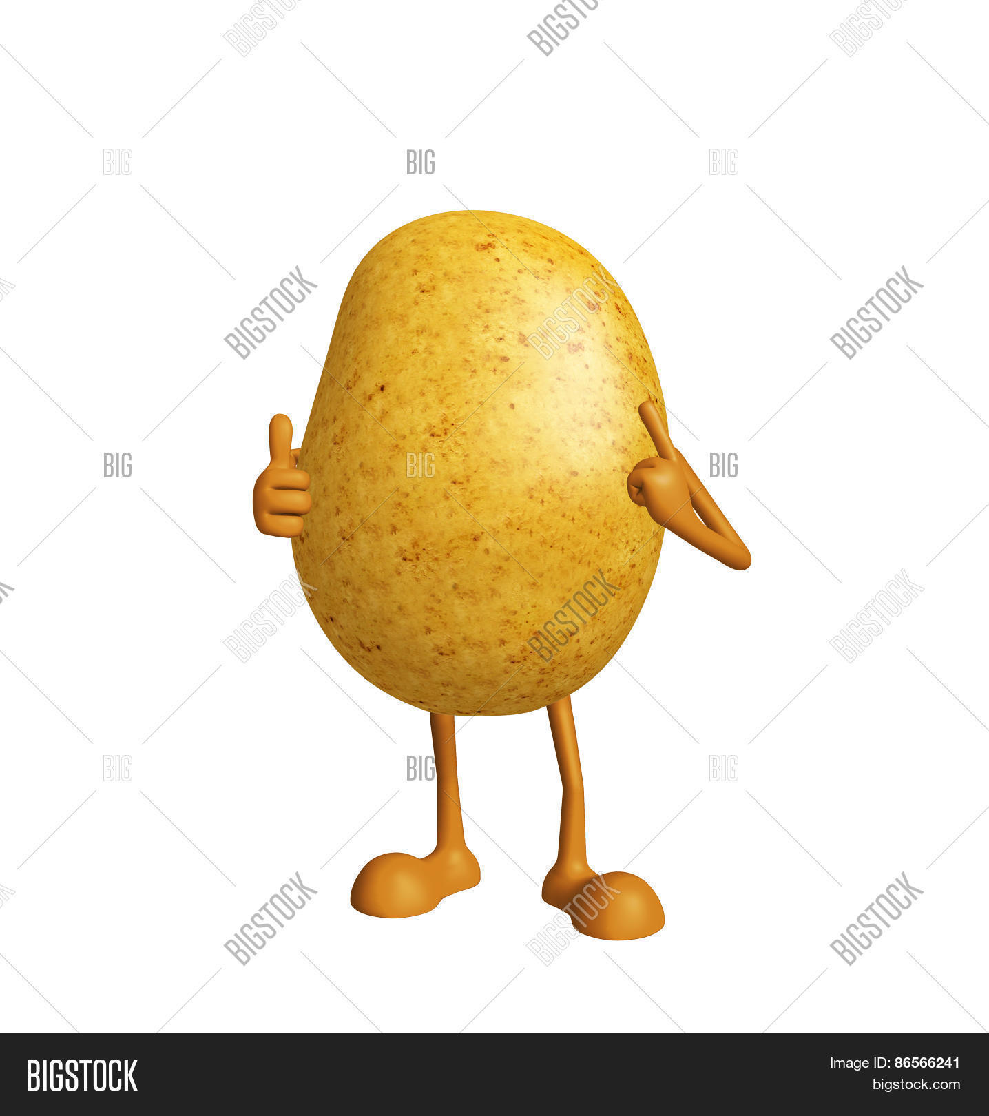 Patato Character Image & Photo (Free Trial) | Bigstock