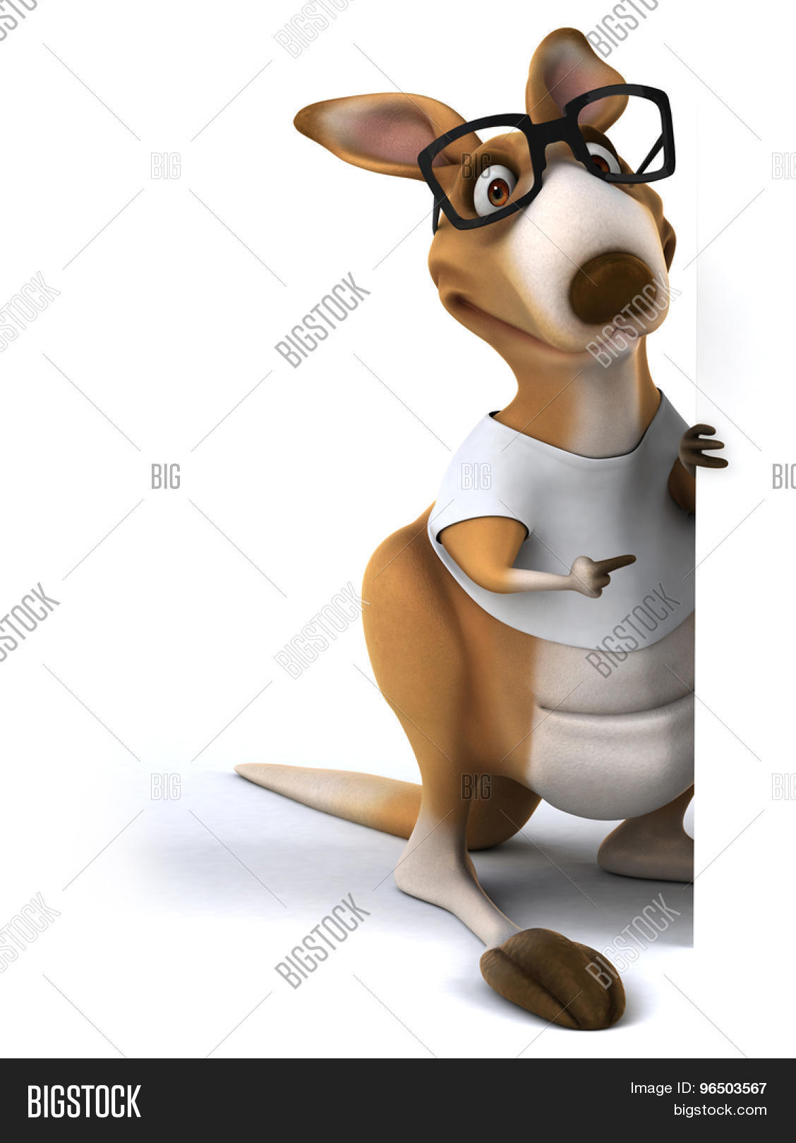 Fun Kangaroo Image & Photo (Free Trial) | Bigstock