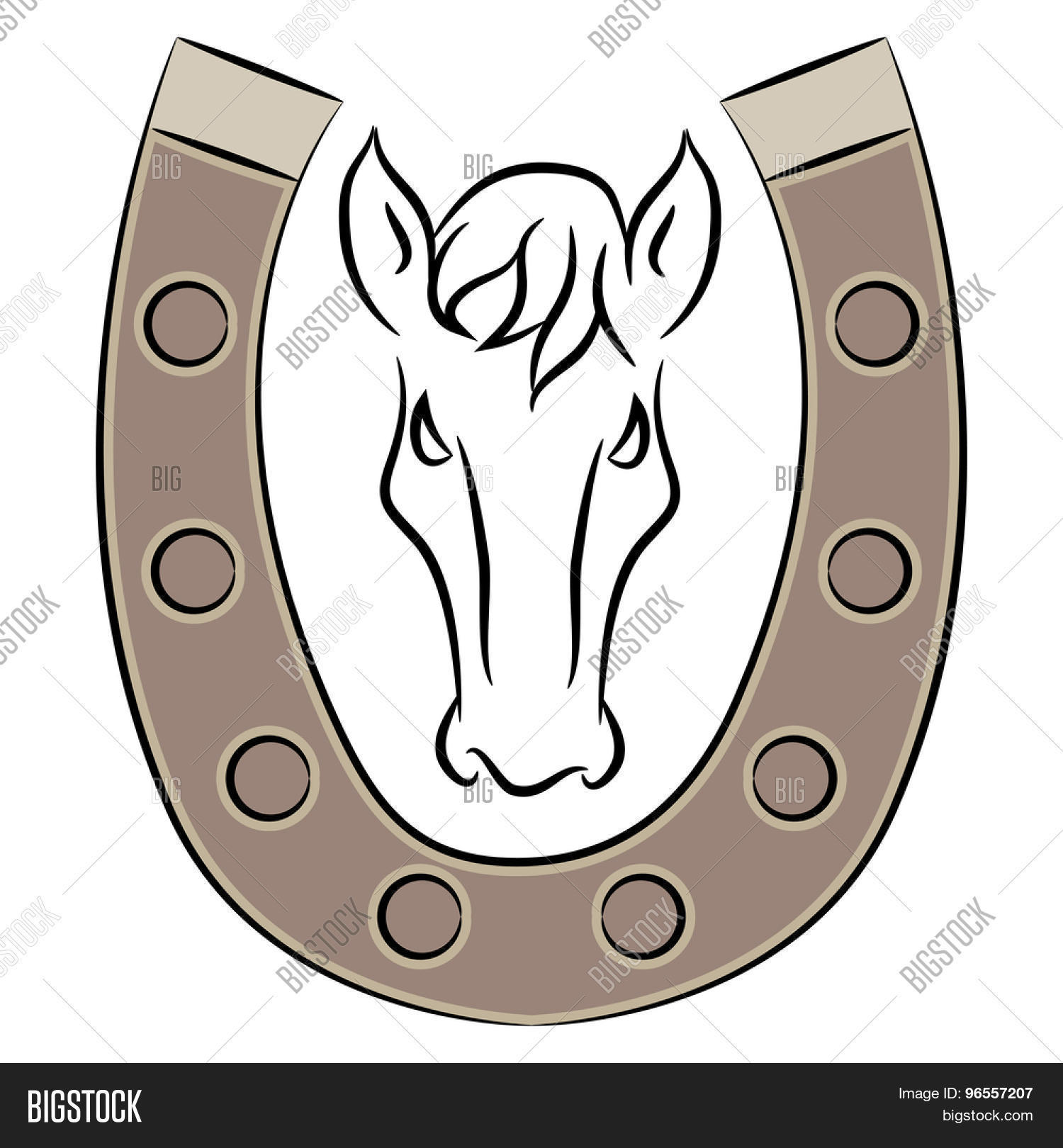 Vector y foto Image Horseshoe (prueba gratis) | Bigstock
