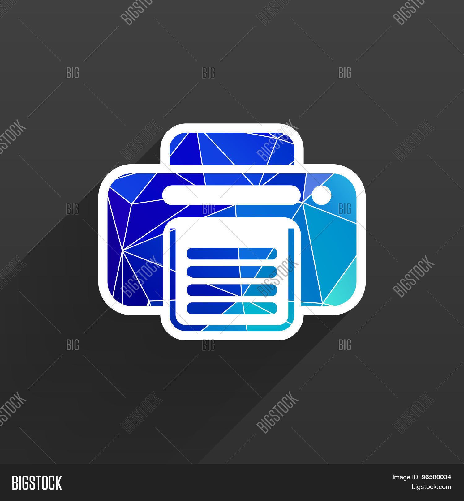 Fax Icon Vector Vector & Photo (Free Trial) | Bigstock