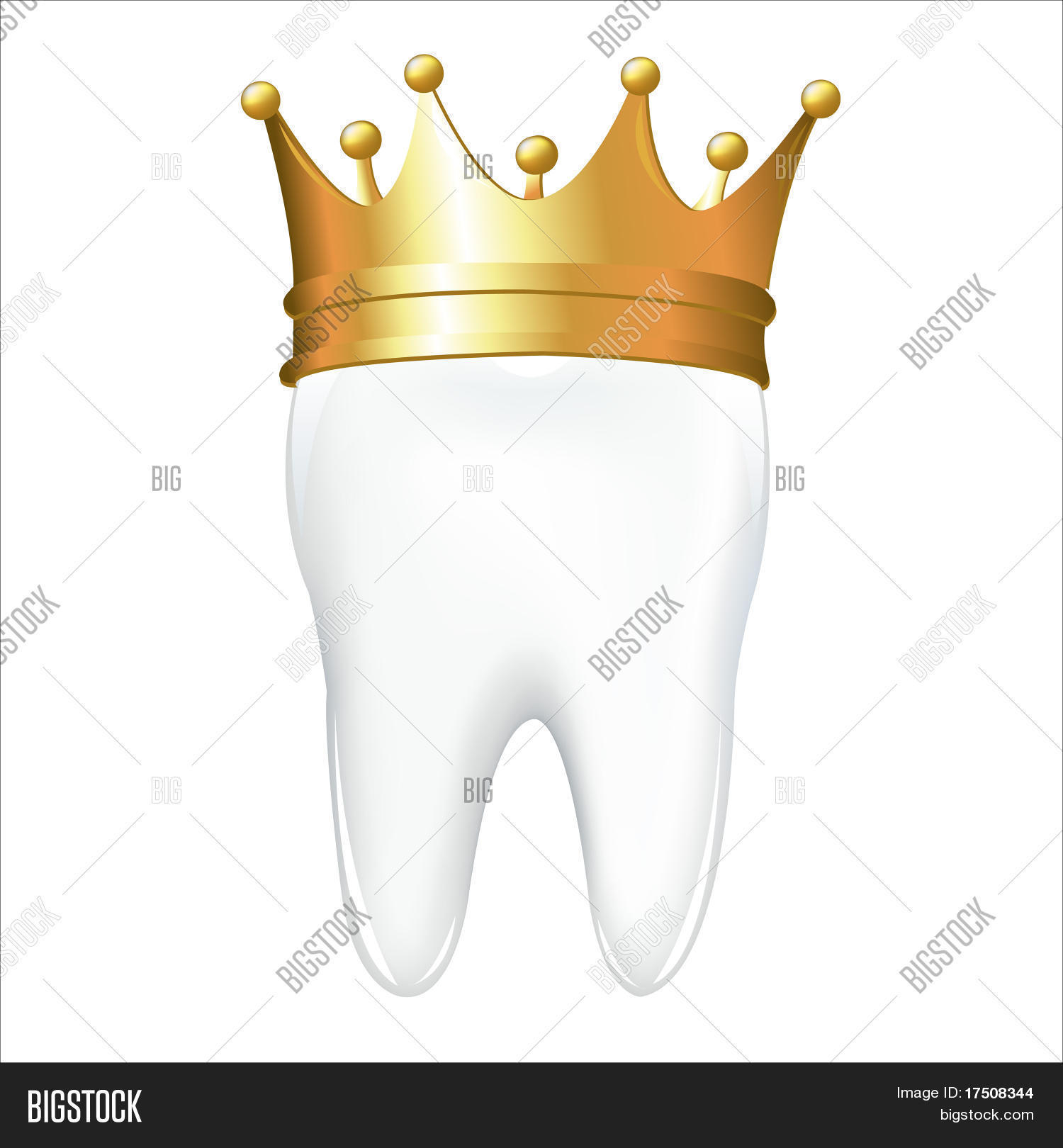 Tooth Crown Vector & Photo (Free Trial) | Bigstock