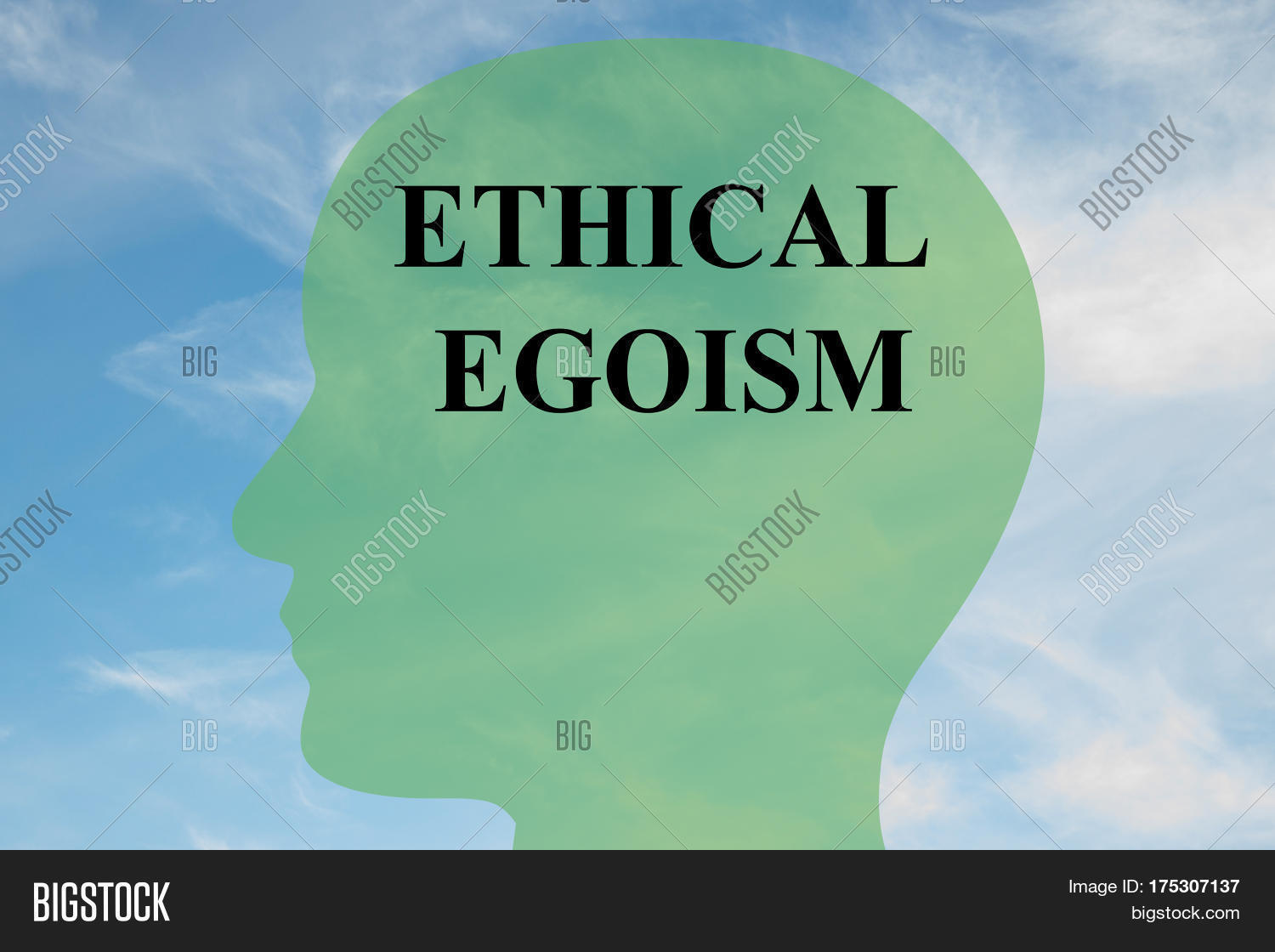 Ethical Egoism Concept Image & Photo (Free Trial) | Bigstock