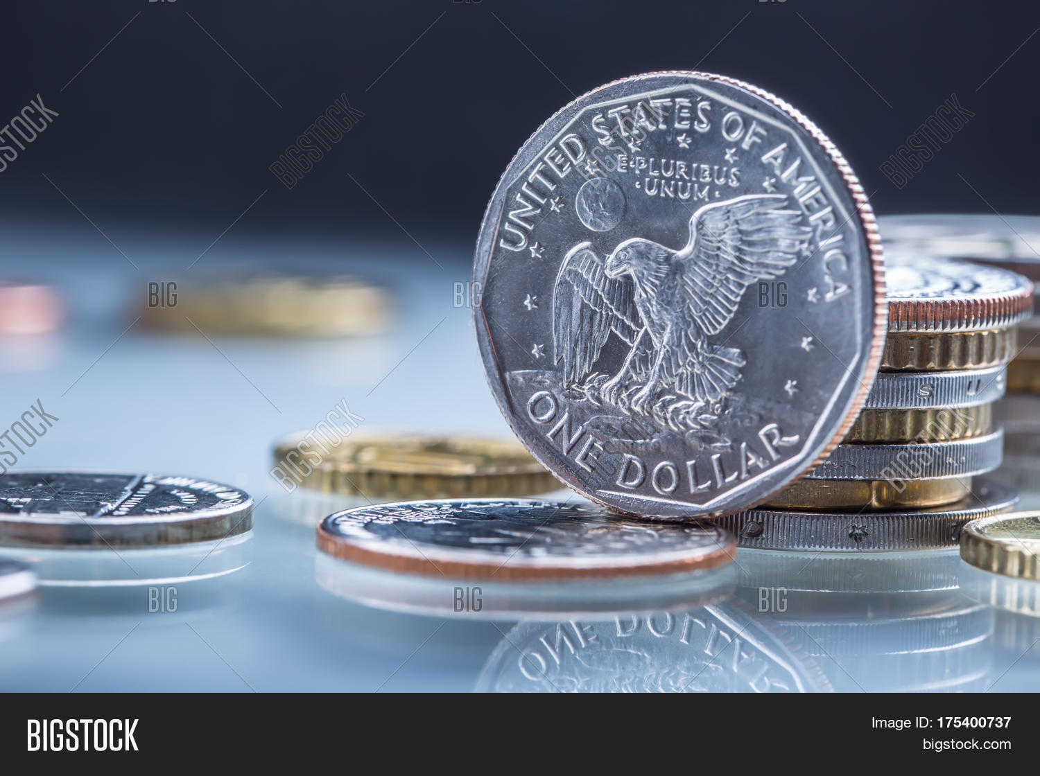 Dollar Coins. USA Image & Photo (Free Trial) | Bigstock