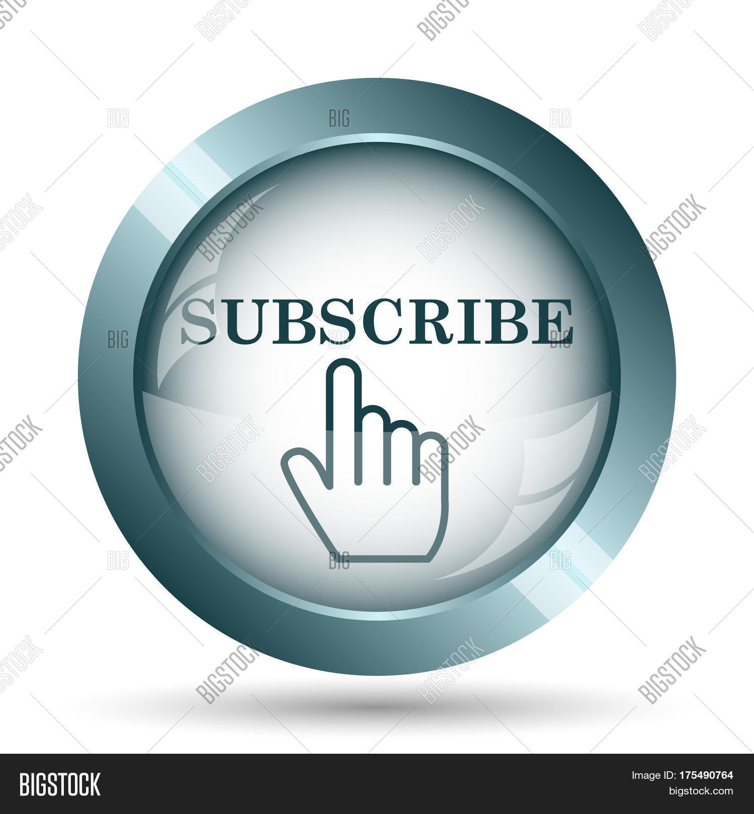 Subscribe Icon Image & Photo (Free Trial) | Bigstock