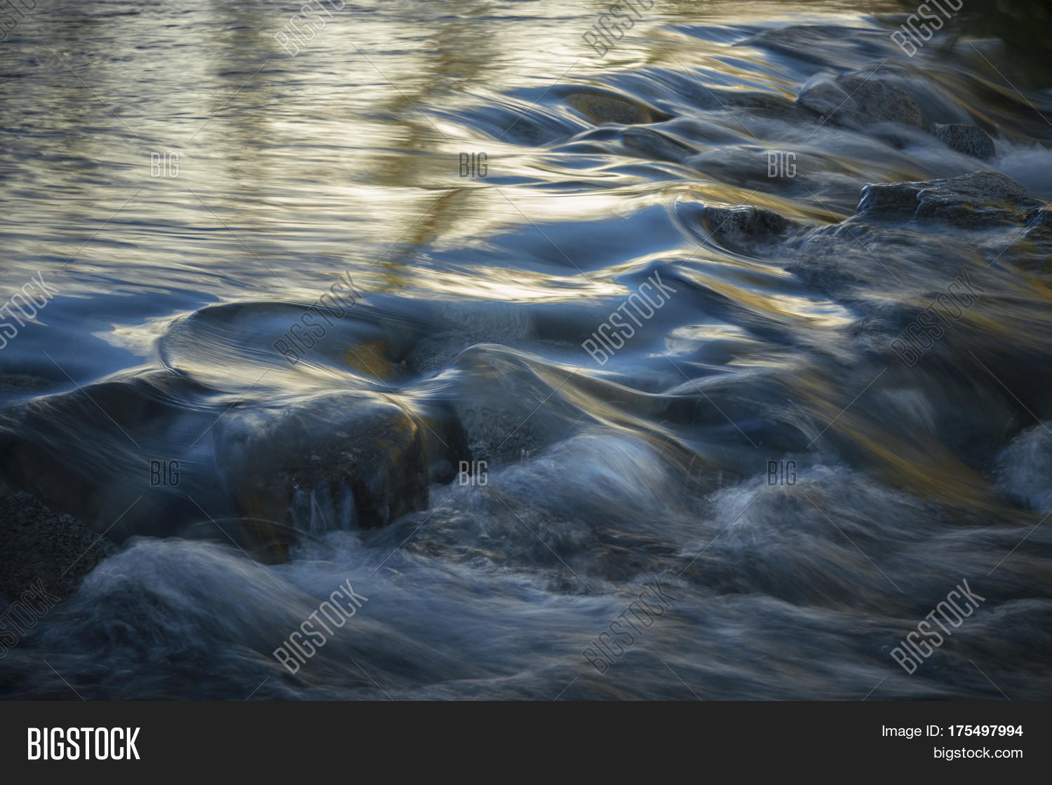 Flowing Glacial Stream Image & Photo (Free Trial) | Bigstock