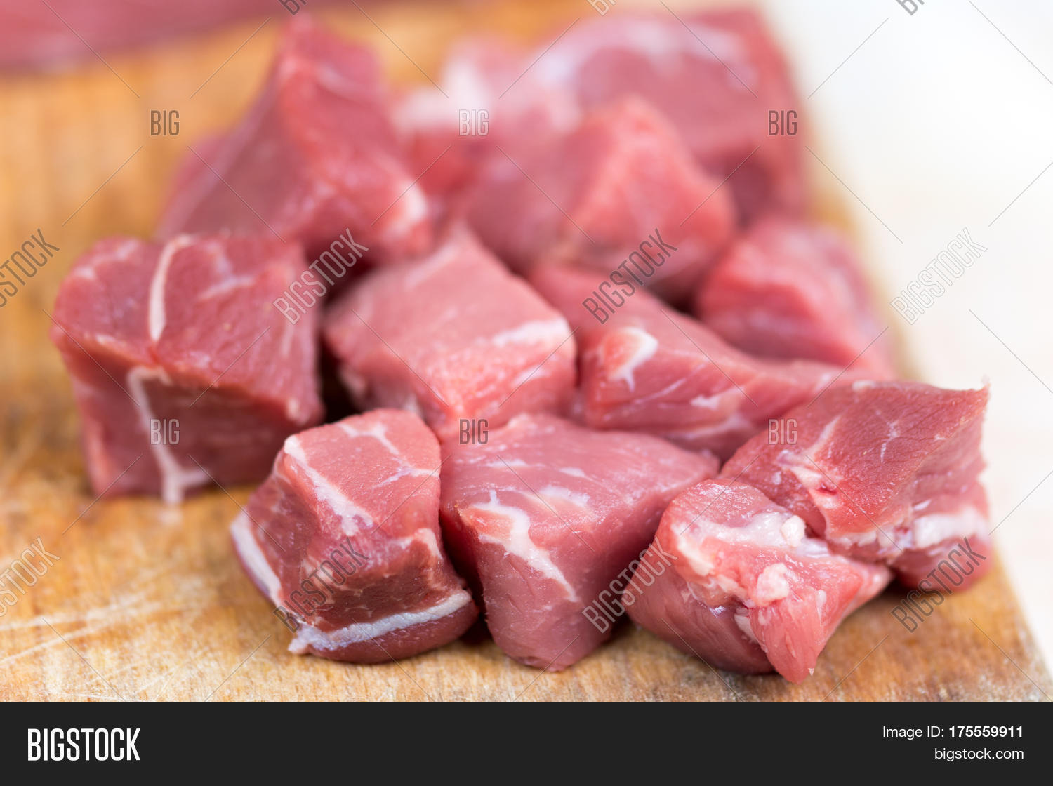 Beef Steak Cut Into Image & Photo (Free Trial) | Bigstock