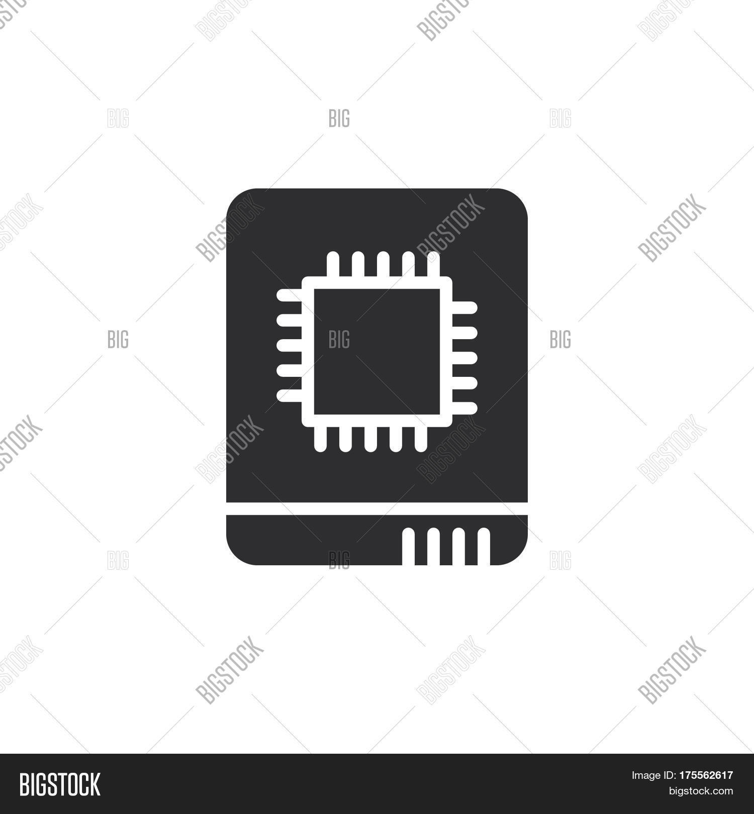 Solid State Drive Vector & Photo (Free Trial) | Bigstock