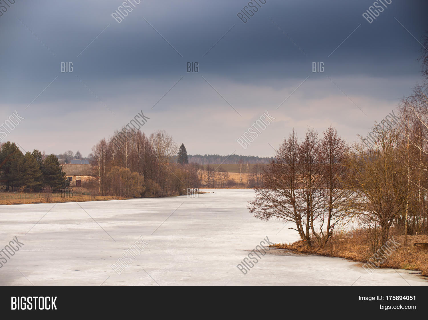 Spring Rural Scene. Image & Photo (Free Trial) | Bigstock