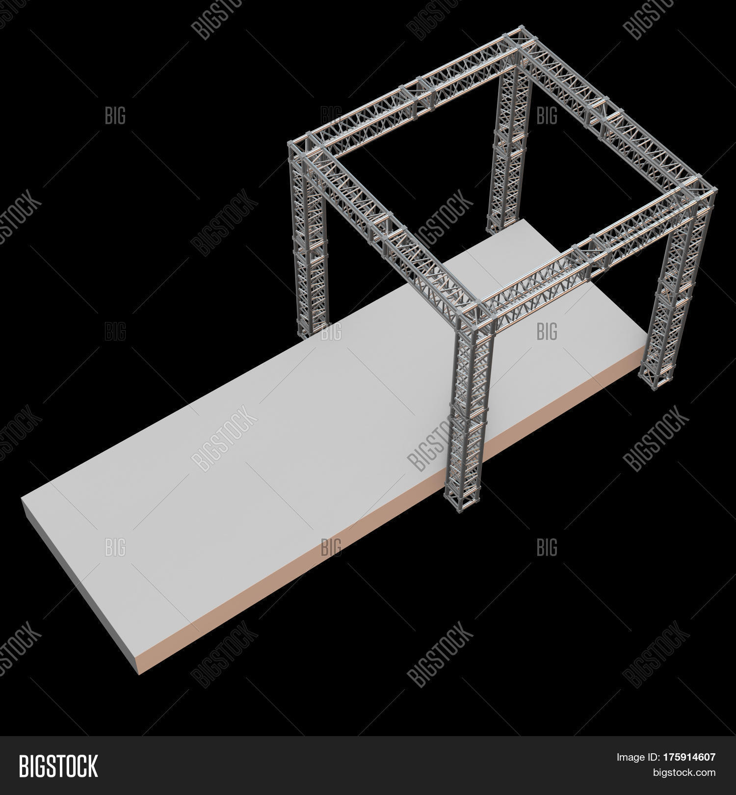 Steel Truss Girder Image & Photo (Free Trial) | Bigstock