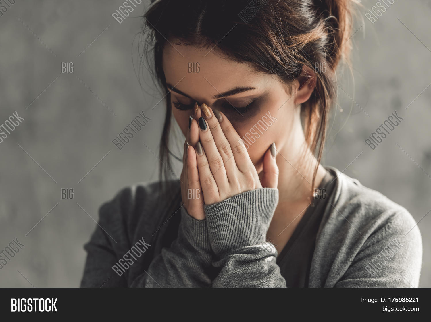 Girl Being Struck Image & Photo (Free Trial) | Bigstock