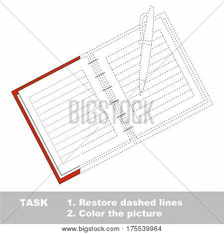 Copybook Vector Be Vector & Photo (Free Trial) | Bigstock