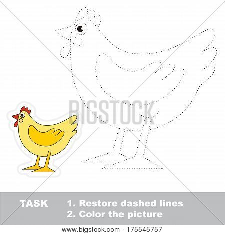 Hen. Dot Dot Vector & Photo (Free Trial) | Bigstock