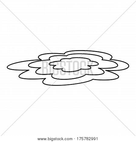 Water Puddle Icon. Vector & Photo (Free Trial) | Bigstock