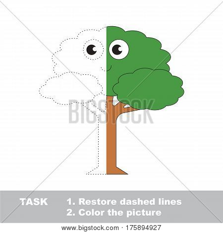 Leaf Tree. Dot Dot Vector & Photo (Free Trial) | Bigstock