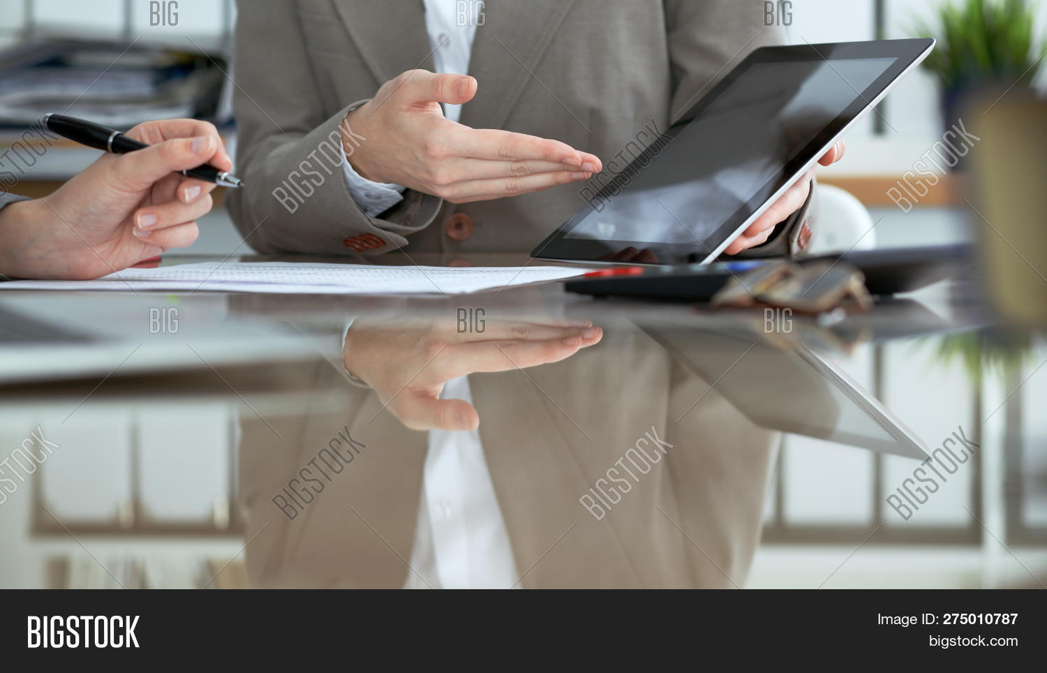 Two Female Accountants Image & Photo (Free Trial) | Bigstock