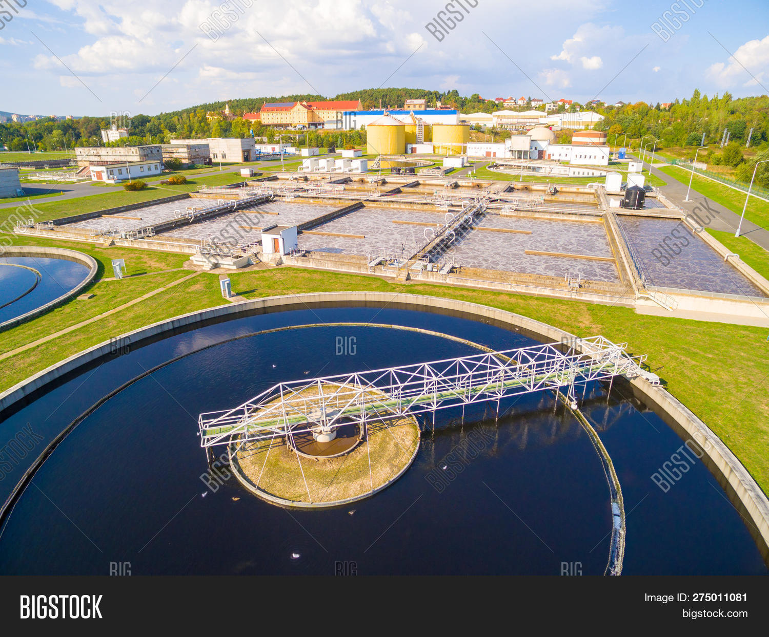 Aerial View Sewage Image & Photo (Free Trial) | Bigstock