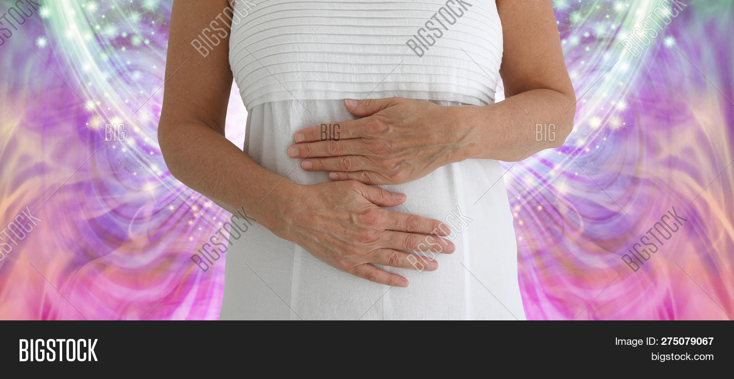 Giving My Solar Plexus Image & Photo (Free Trial) | Bigstock