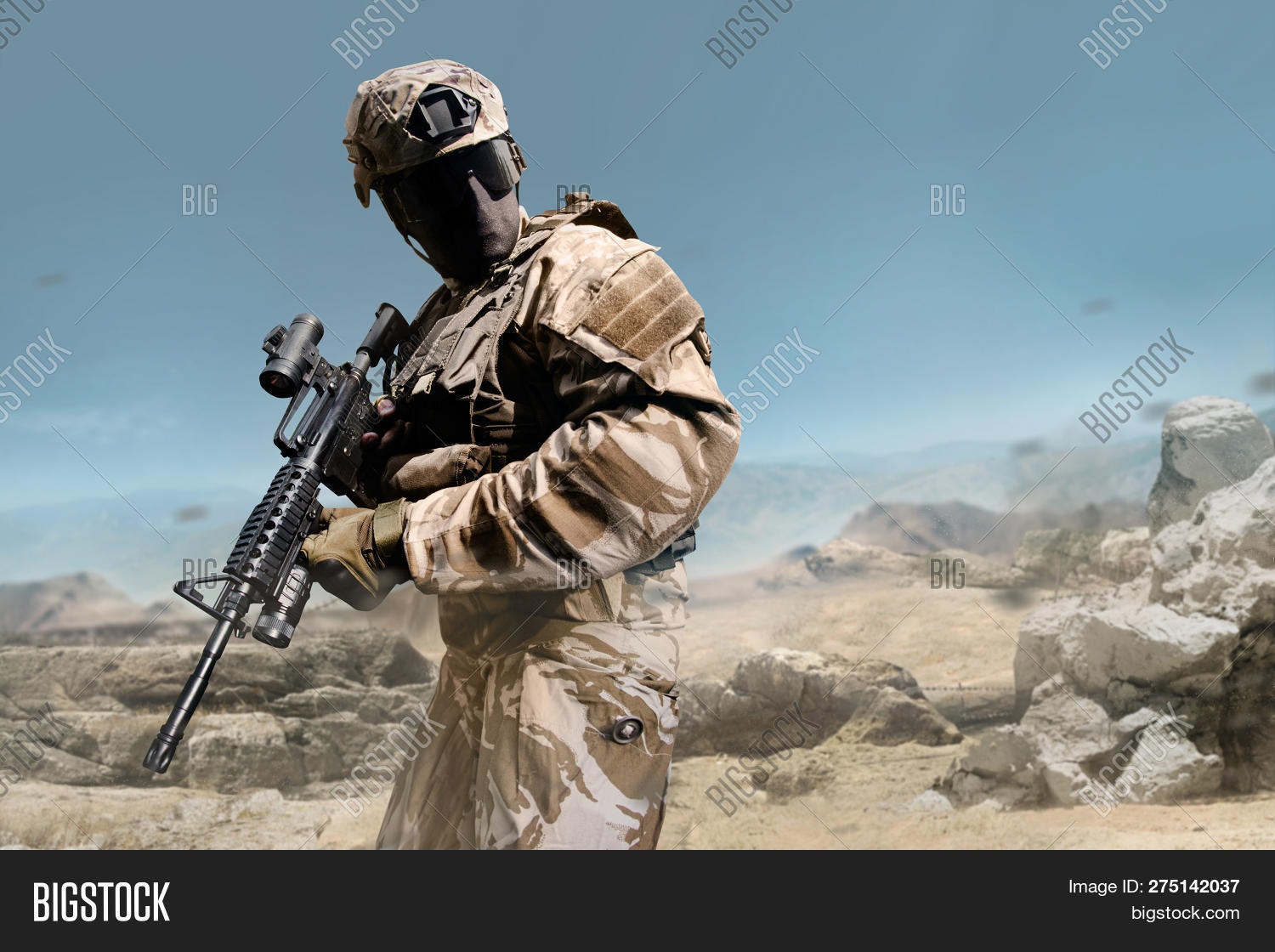 Profile View Military Image & Photo (Free Trial) | Bigstock