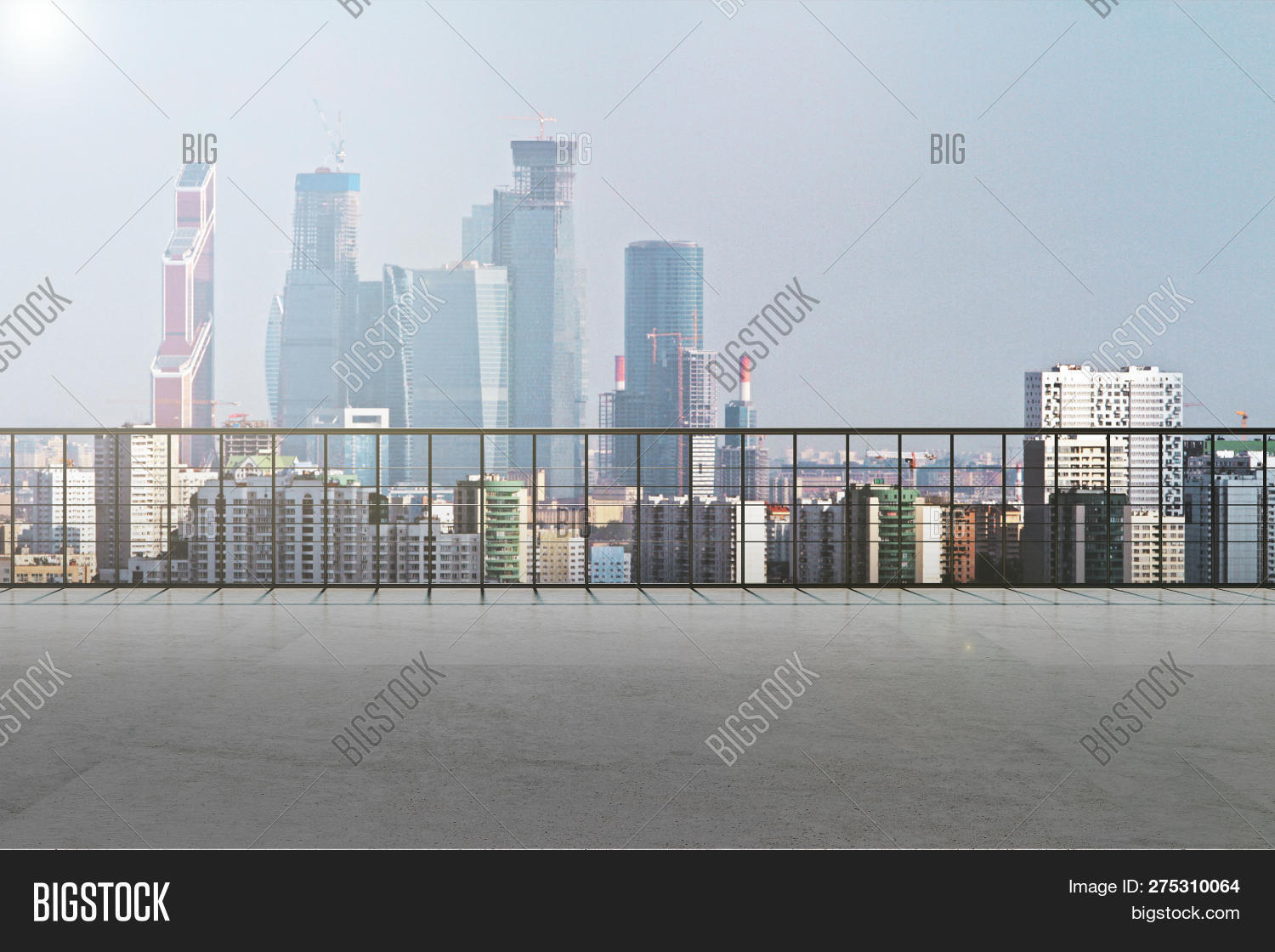 Rooftop Modern City Image & Photo (Free Trial) | Bigstock