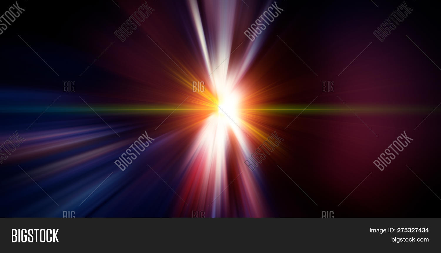 Flash Light Radial Image & Photo (Free Trial) | Bigstock