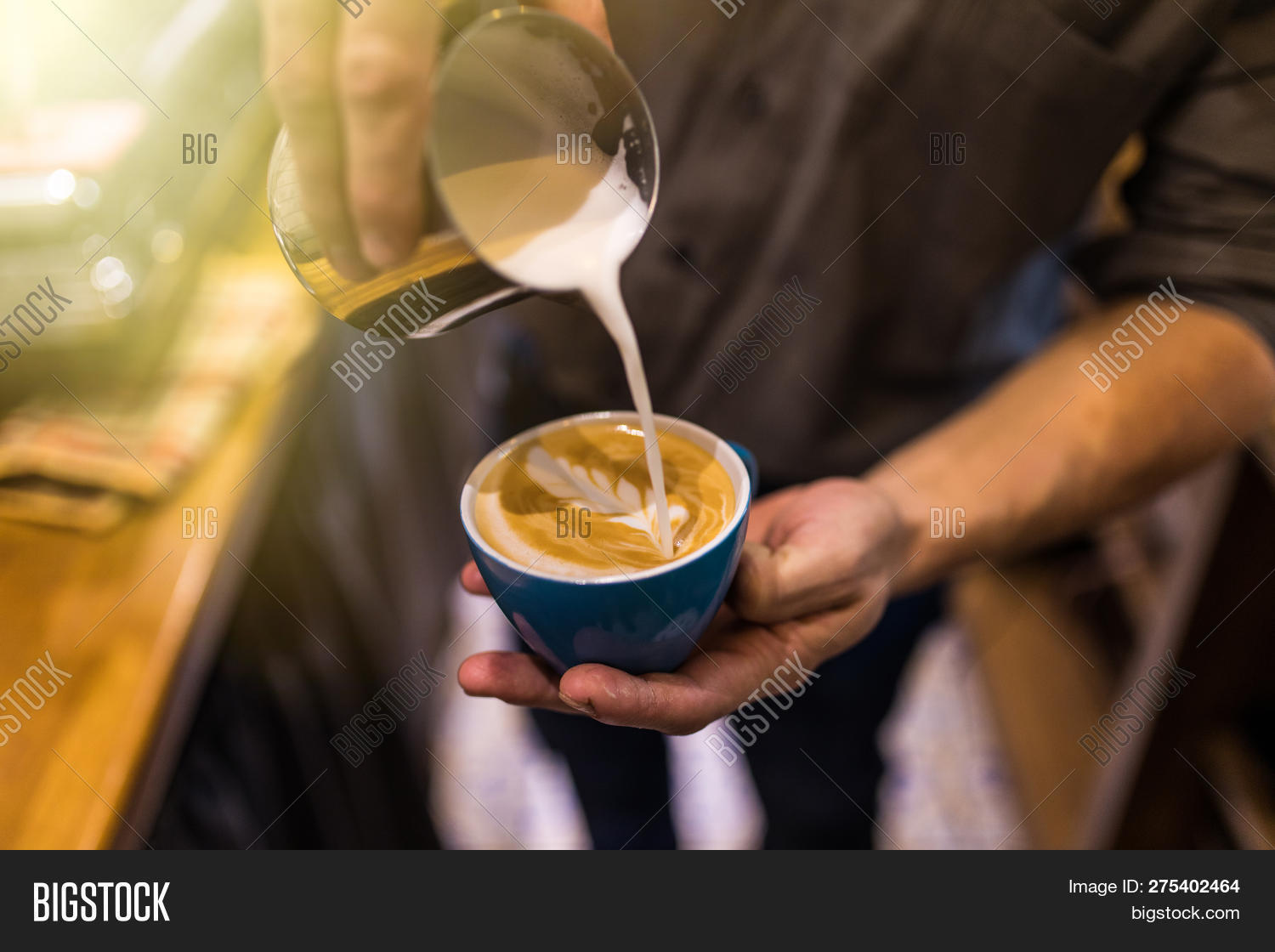 Barista Make Coffee Image & Photo (Free Trial) | Bigstock