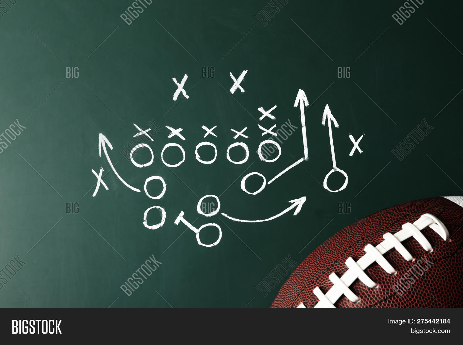 Chalkboard Football Image & Photo (Free Trial) | Bigstock