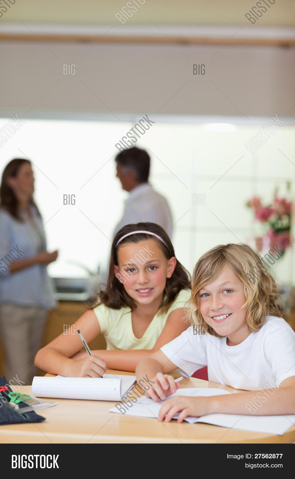 Children Doing Their Image & Photo (Free Trial) | Bigstock