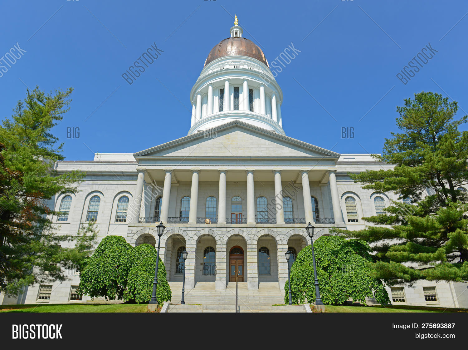 Maine State House Image & Photo (Free Trial) | Bigstock