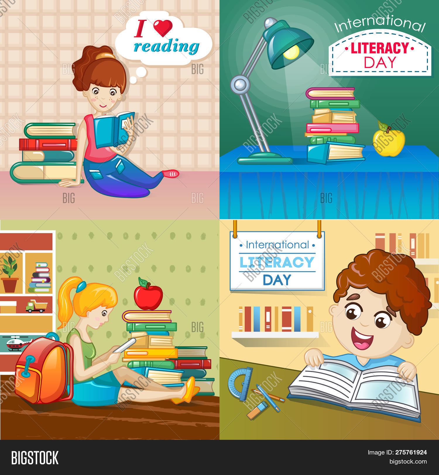 Literacy Day Book Image & Photo (Free Trial) | Bigstock