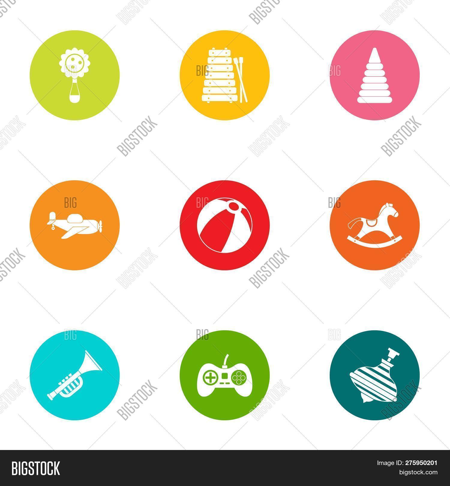 Frippery Icons Set. Image & Photo (Free Trial) | Bigstock